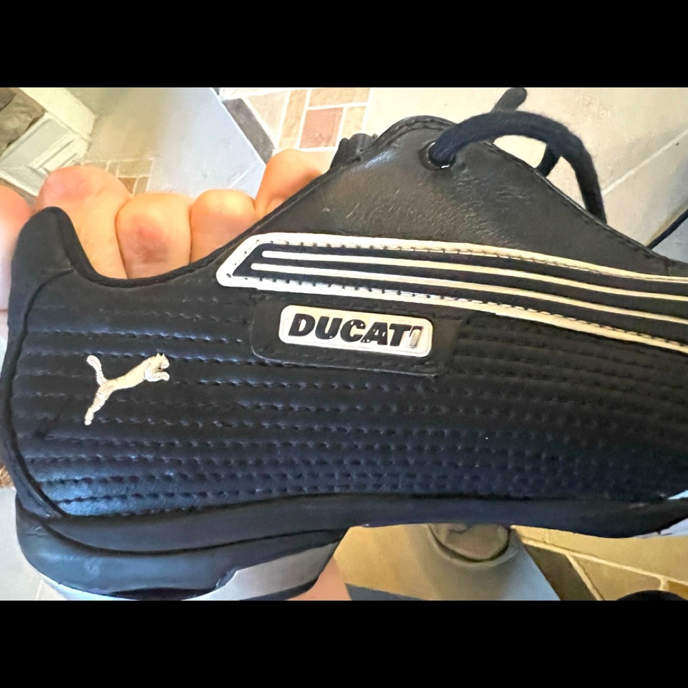 Puma Testastretta Ducati Leather Racing Sneakers -Rar… - Gem